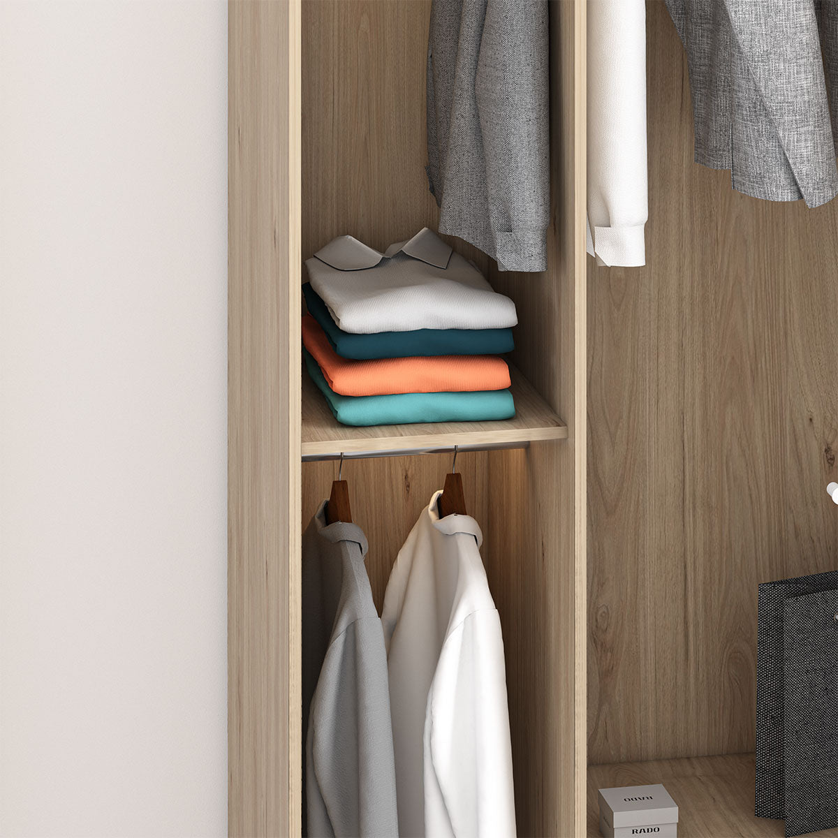 Ripiano Personalizzabile per Armadi - Uso Versatile per Vestiti e ...