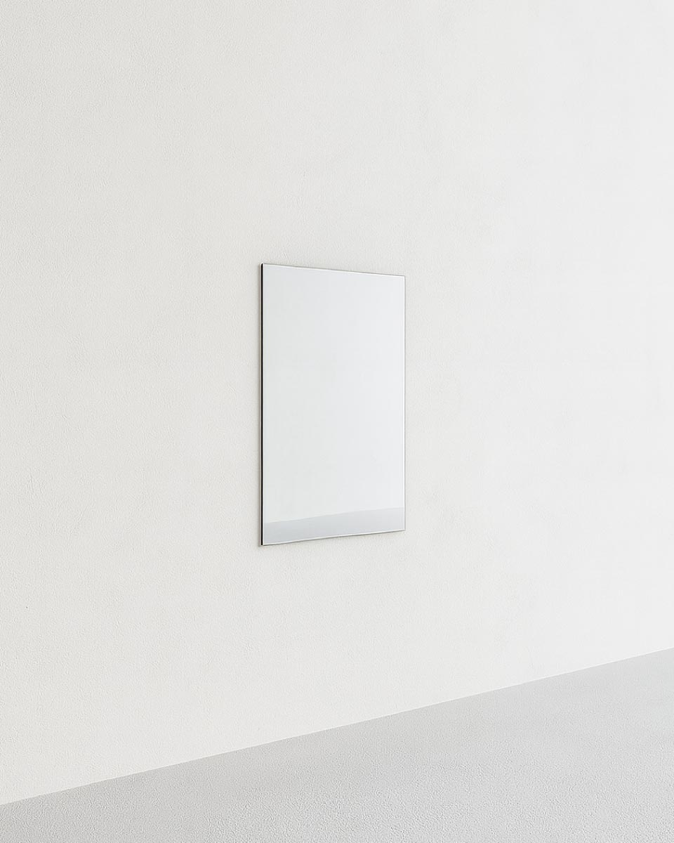 Specchio a Vetra 49x70 cm – Senza cornice – Struttura a muro per Camer ...