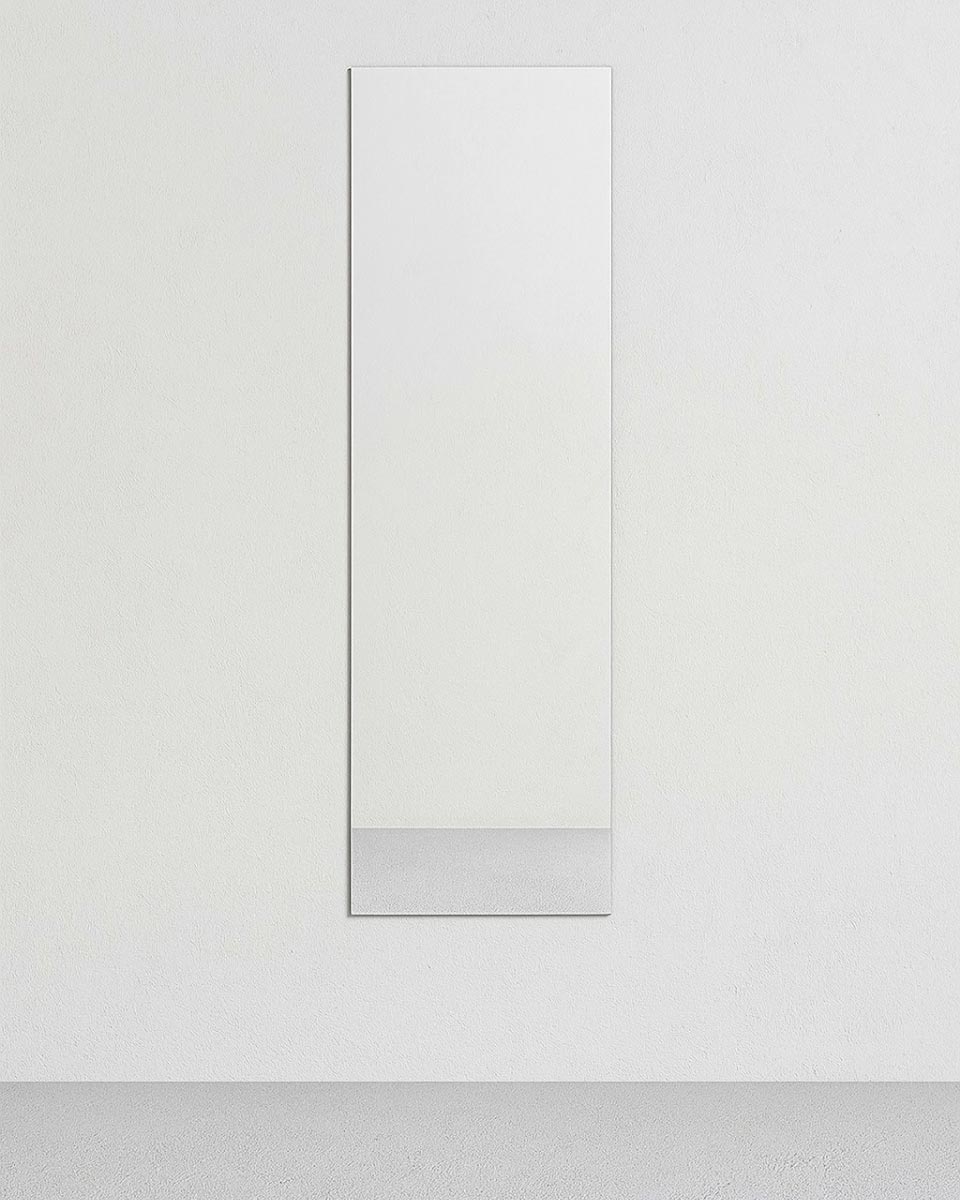 Specchio a Specula 32x122 cm – Senza cornice – Struttura a muro per Ca ...